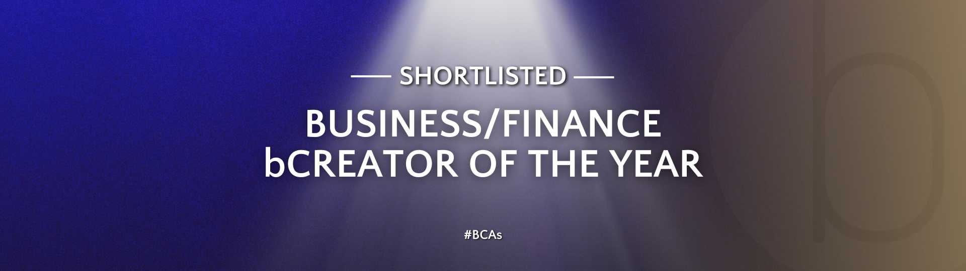 The bCreator™ Awards (formerly Blogosphere Awards)