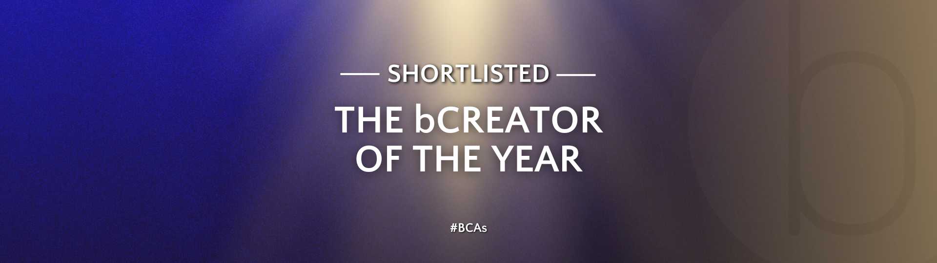 The bCreator™ Awards (formerly Blogosphere Awards)